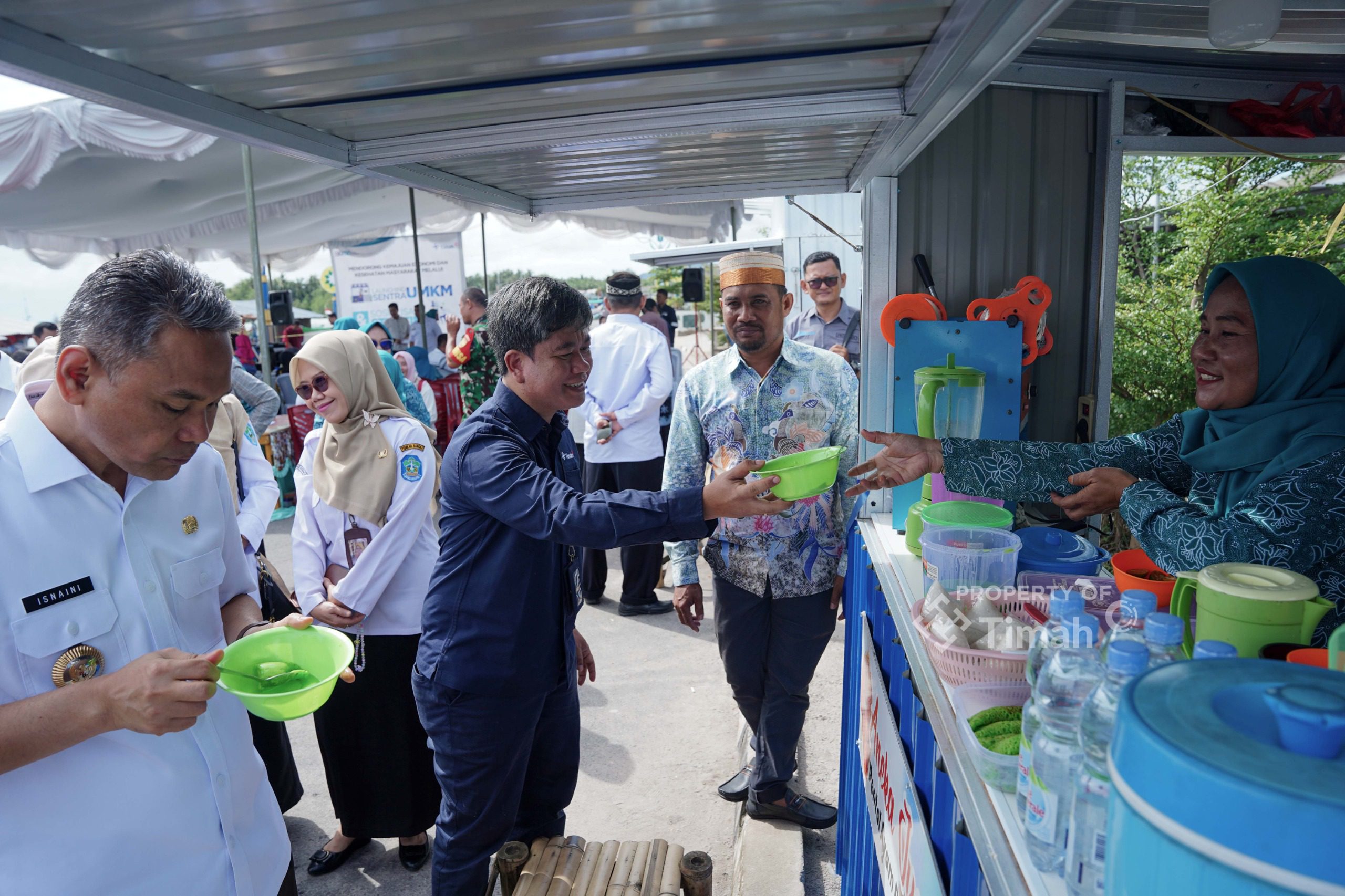 Dukung Pengembangan UMKM, PT Timah Hadirkan Sentra UMKM di Nelayan II ...